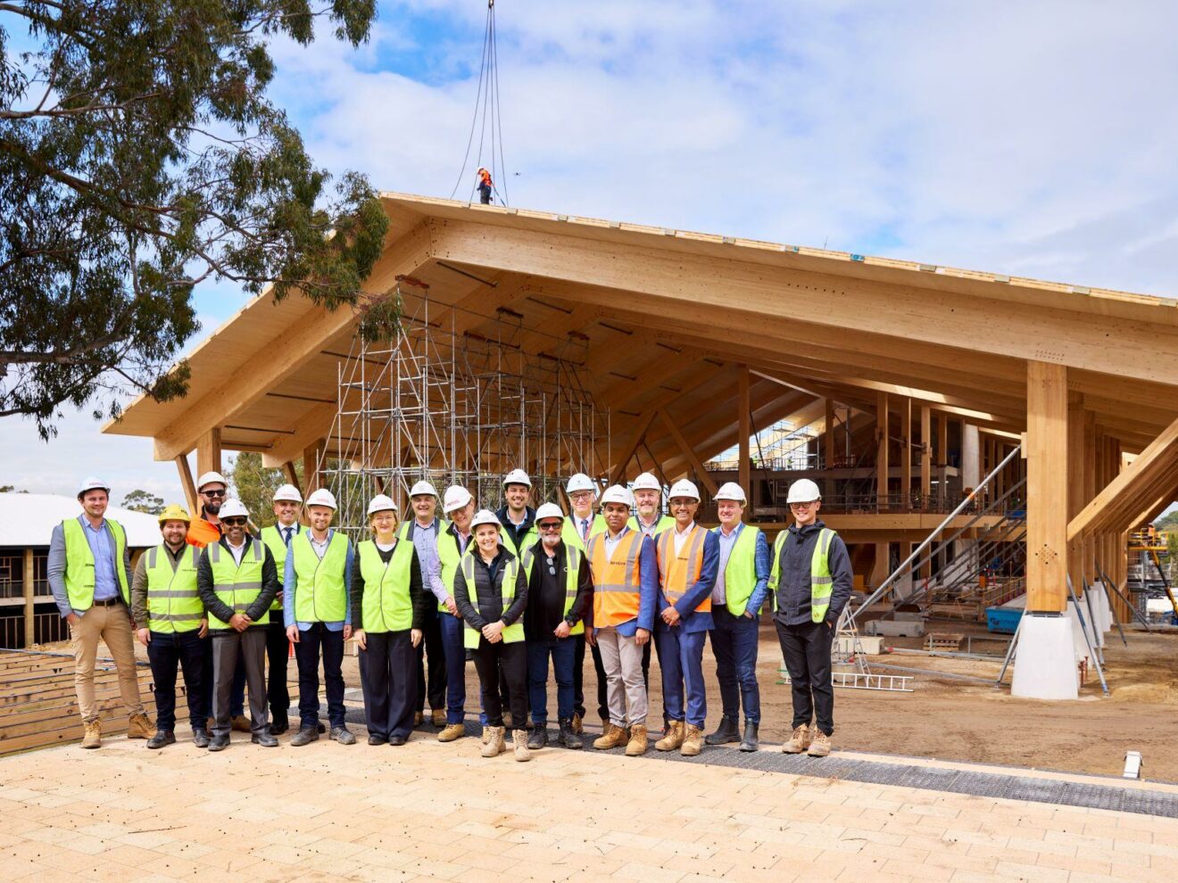 Boola Katitjin structure revealed as final panels installed | Property News