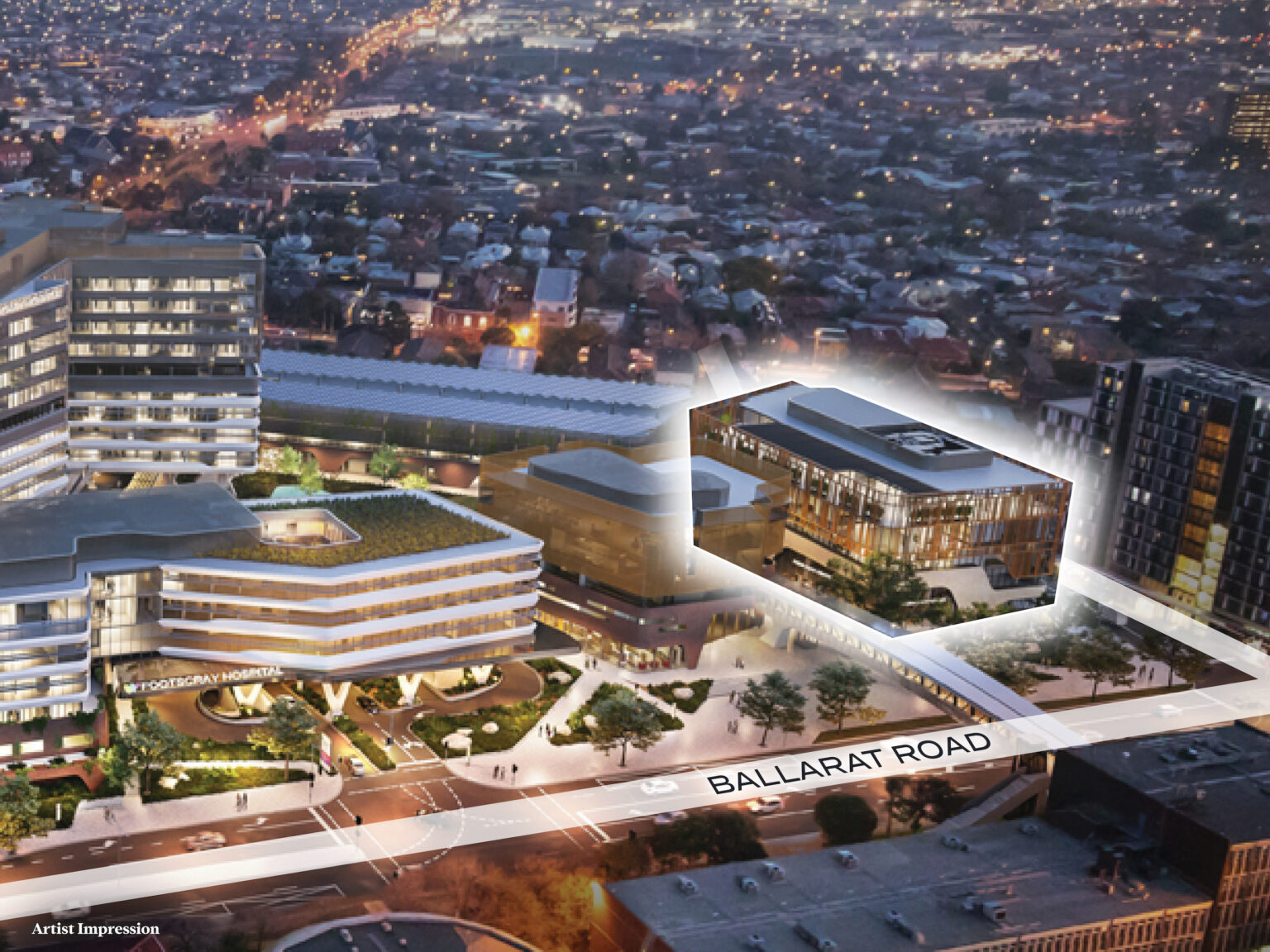 CBRE offers 6,000sqm of space for lease at new Footscray Hospital ...